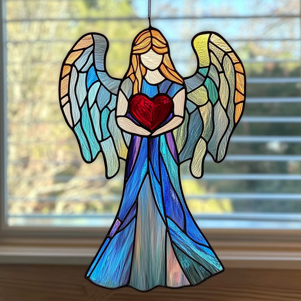 Angelic Protector - Window Hanging Suncatcher NCU0VL024 – A Gift Customized