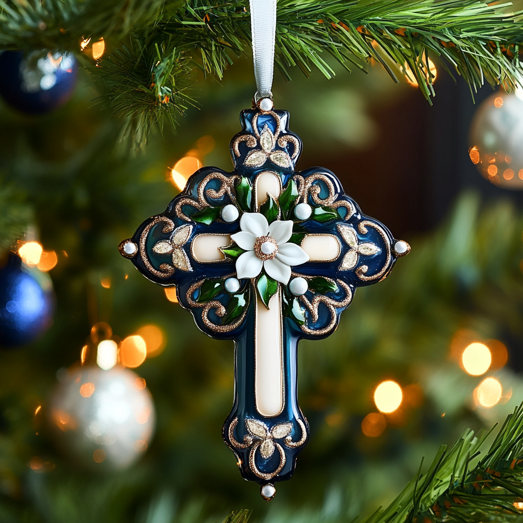 Crossroads of Faith Mica Ornament NCU0PT101 – A Gift Customized