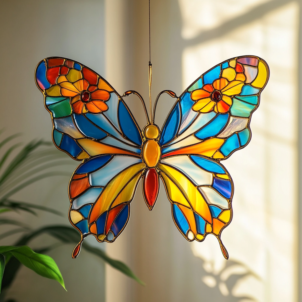 Petal Flutter - Window Hanging Suncatcher NCU0PD057 – A Gift Customized